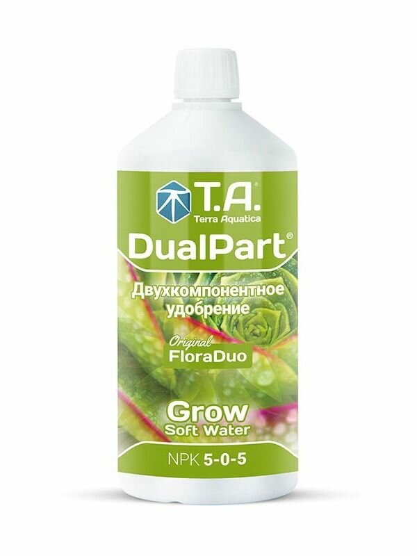Базовое удобрение Terra Aquatica DualPart Grow (Soft Water) 500 мл