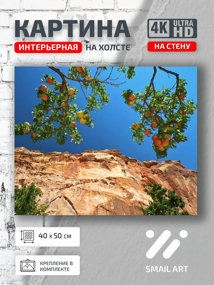 Картина на холсте интерьерная 40 на 50 на стену Небо Landscape для спальни пейзаж интерьер