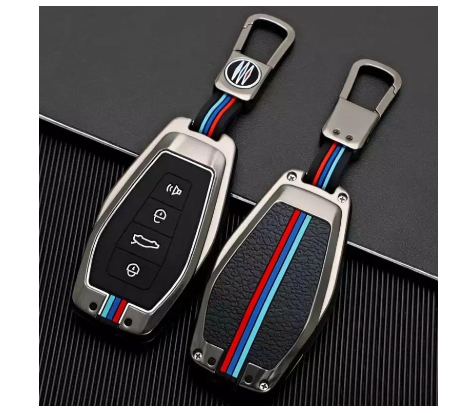 Чехол на ключ Geely Coolray, Monjaro/ Джили Кулрей, Монжаро grey