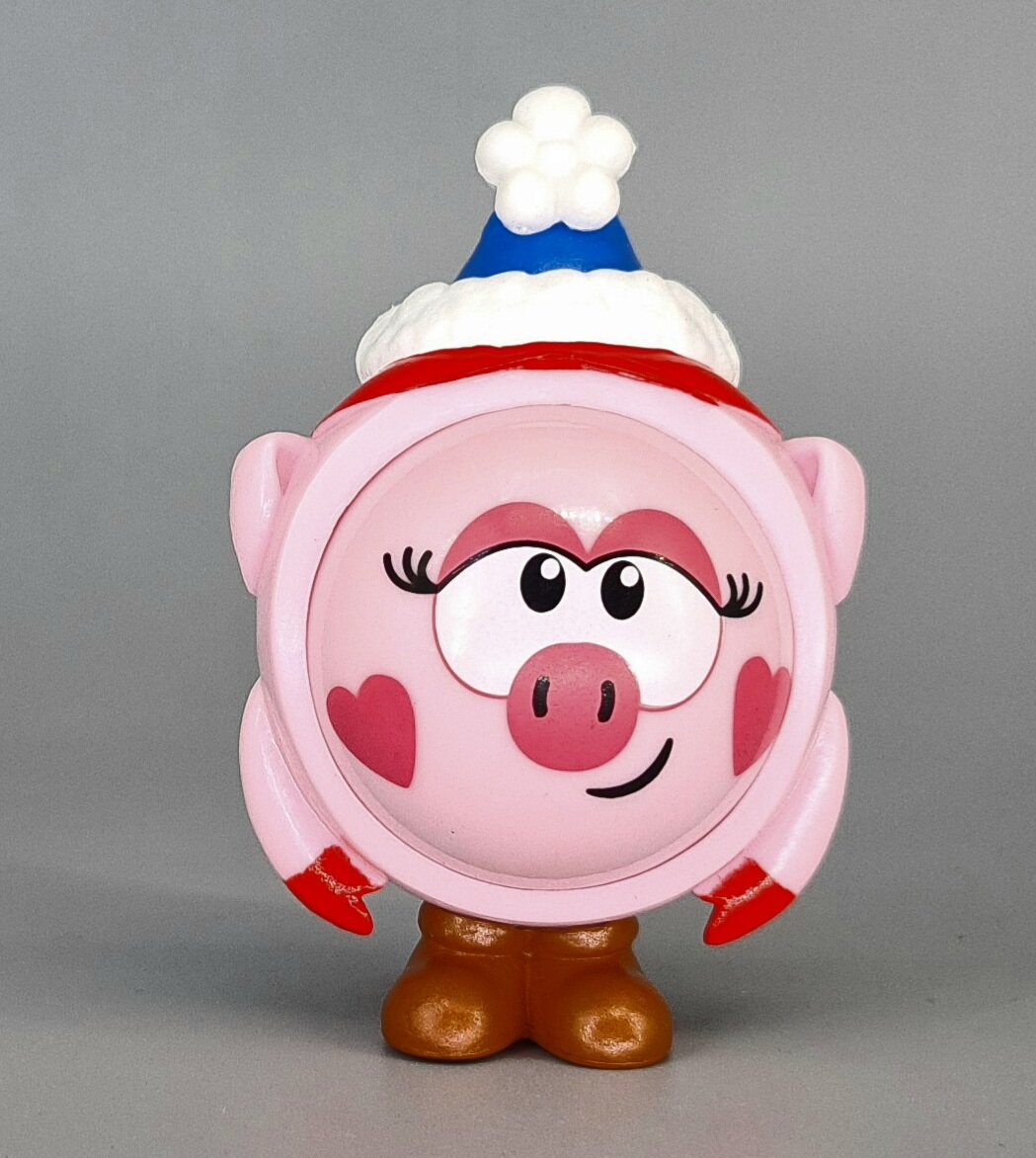 Игрушка Нюша из коллекционной серии "Смешарики". Ростикс, 2025 г