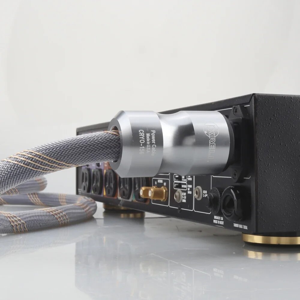 Кабель питания audiocrast P101, EU PLUG, 0.5 m