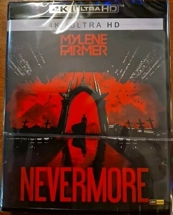Компакт-диск MYLENE FARMER - NEVERMORE(LIVE,2024, ULTRA HD BLU-RAY,4K, MULTICHANNEL, LTD) (0 BR)
