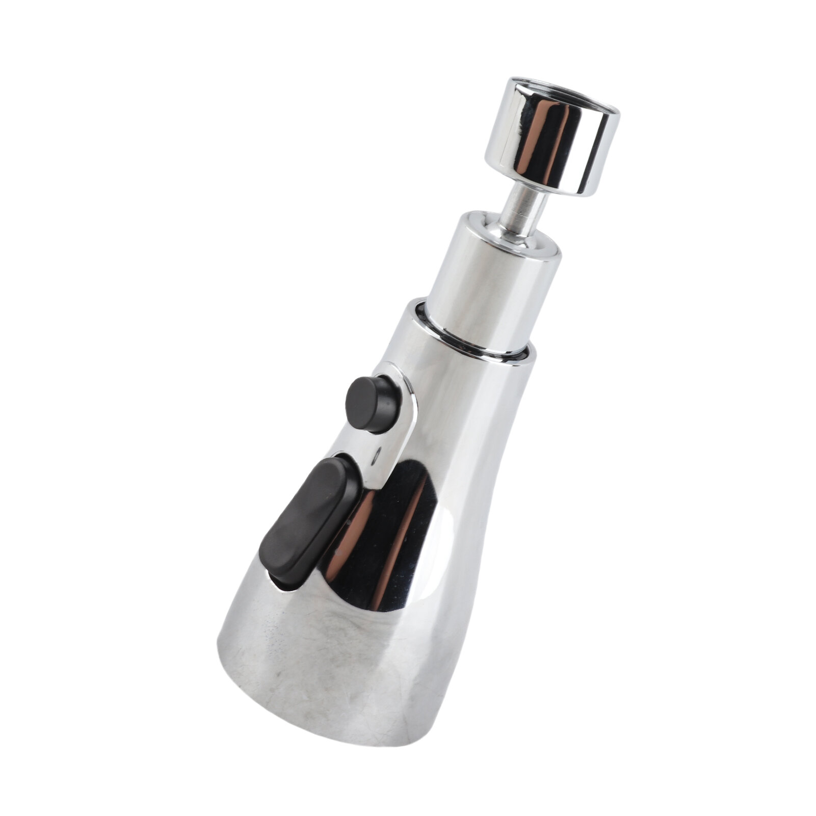 3 функции, распылительная головка, поворот на 360 °, распылительная головка для крана, G1/2, водосберегающий аэратор для раковины, сменная распылительная головка для кухонного смесителя, полированная, готовая