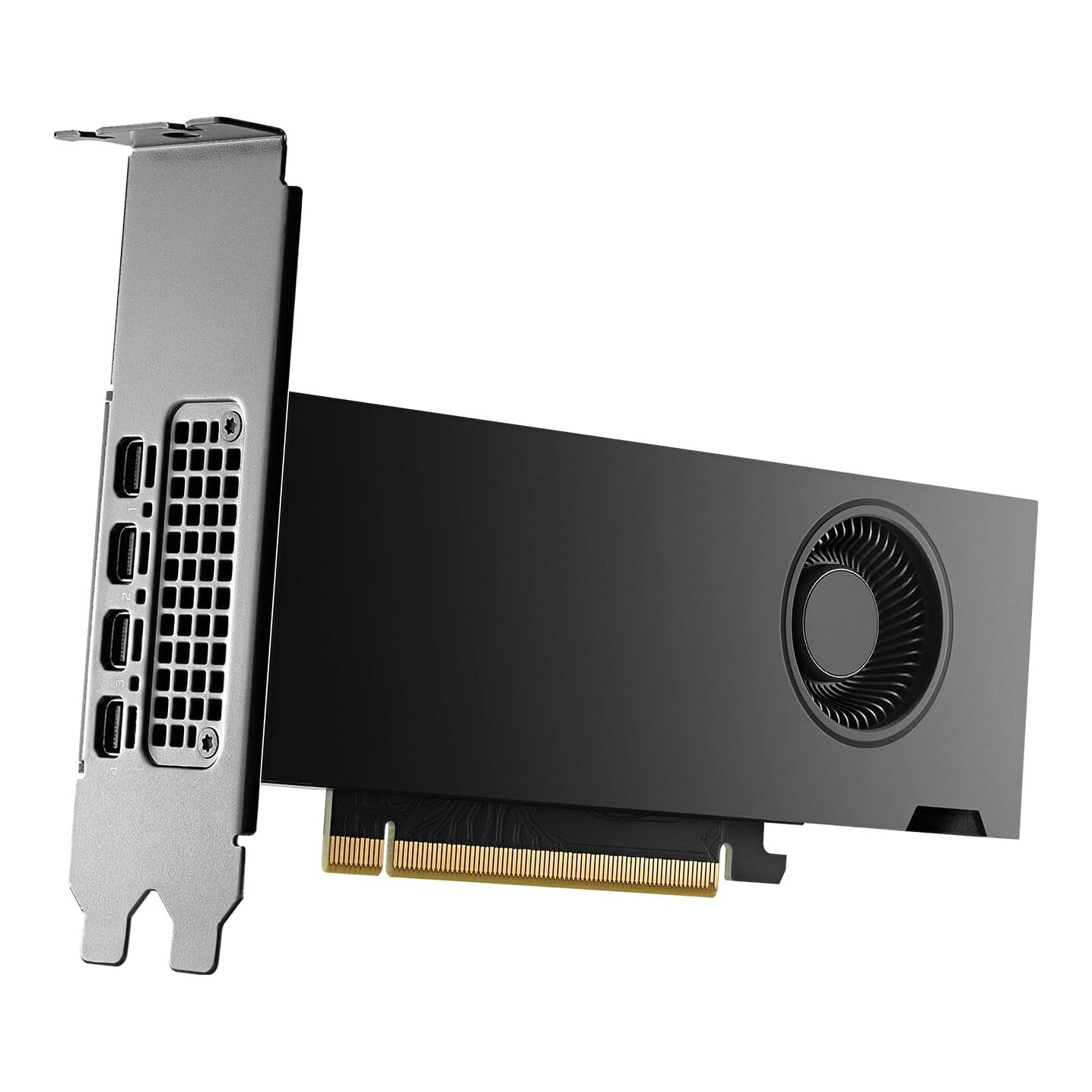 NVIDIA RTX 2000 16 ГБ GDDR6 PCI Express 4.0 Dual Slot, Низкий профиль 4X MiniDisplayPort