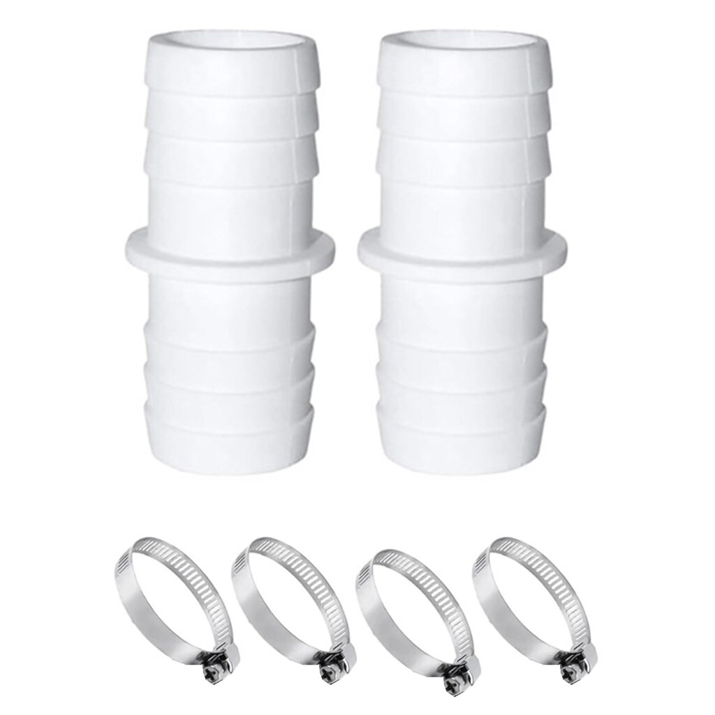 Многофункциональный адаптер для вакуумного шланга для бассейна, разъем для шланга для бассейна, 38 мм, текстура из АБС-пластика, подходит для пластикового оборудования для бассейнов