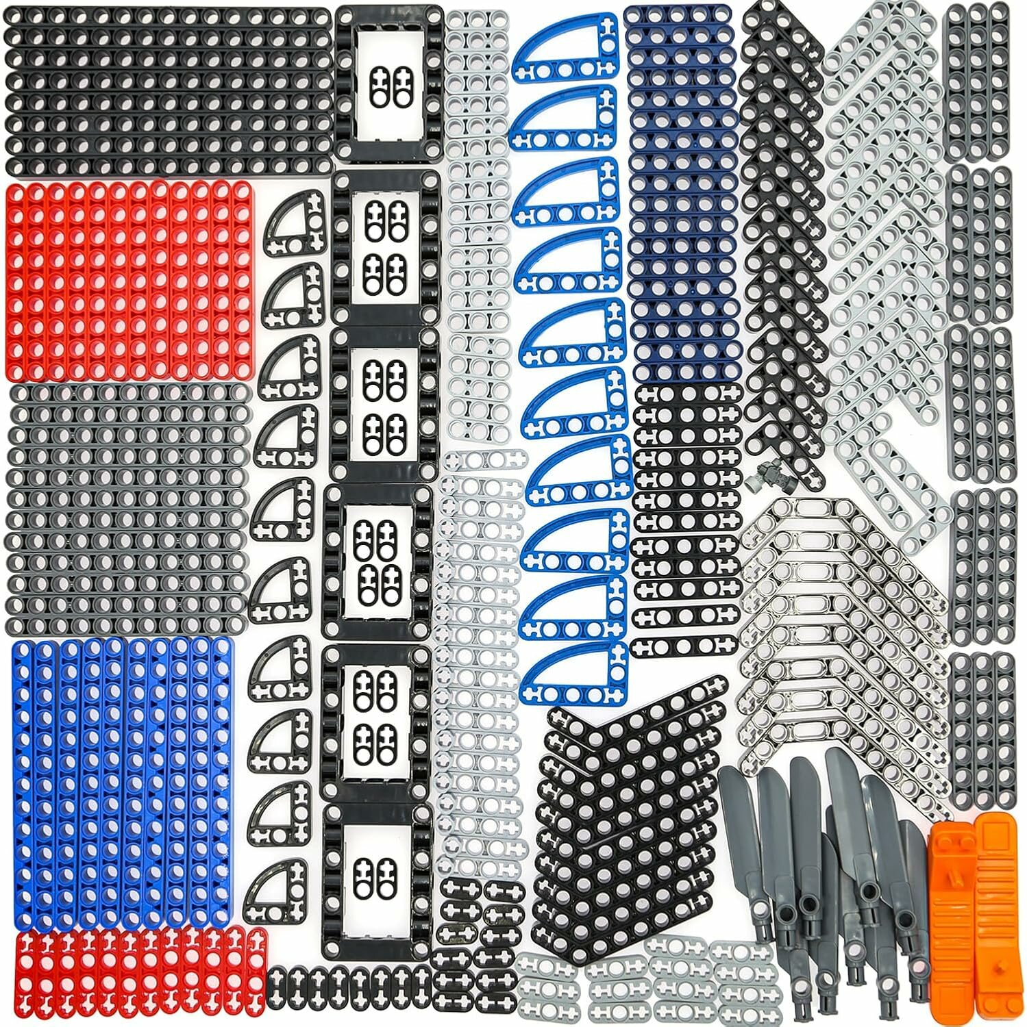 Техническая балка рама тонкий вал подъемное устройство для ле го комплекты 284 шт