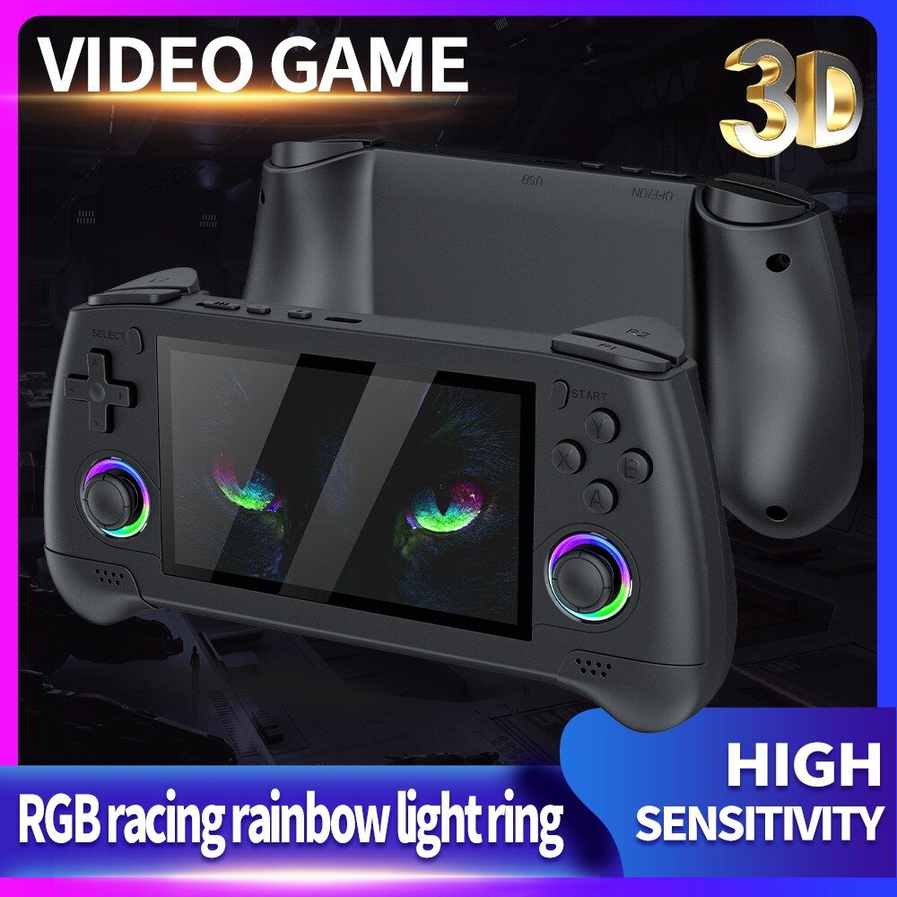 Совершенно новая игровая консоль высокого класса CCIT, 64 ГБ, встроено 20 000 игр, портативная ретро-PSP