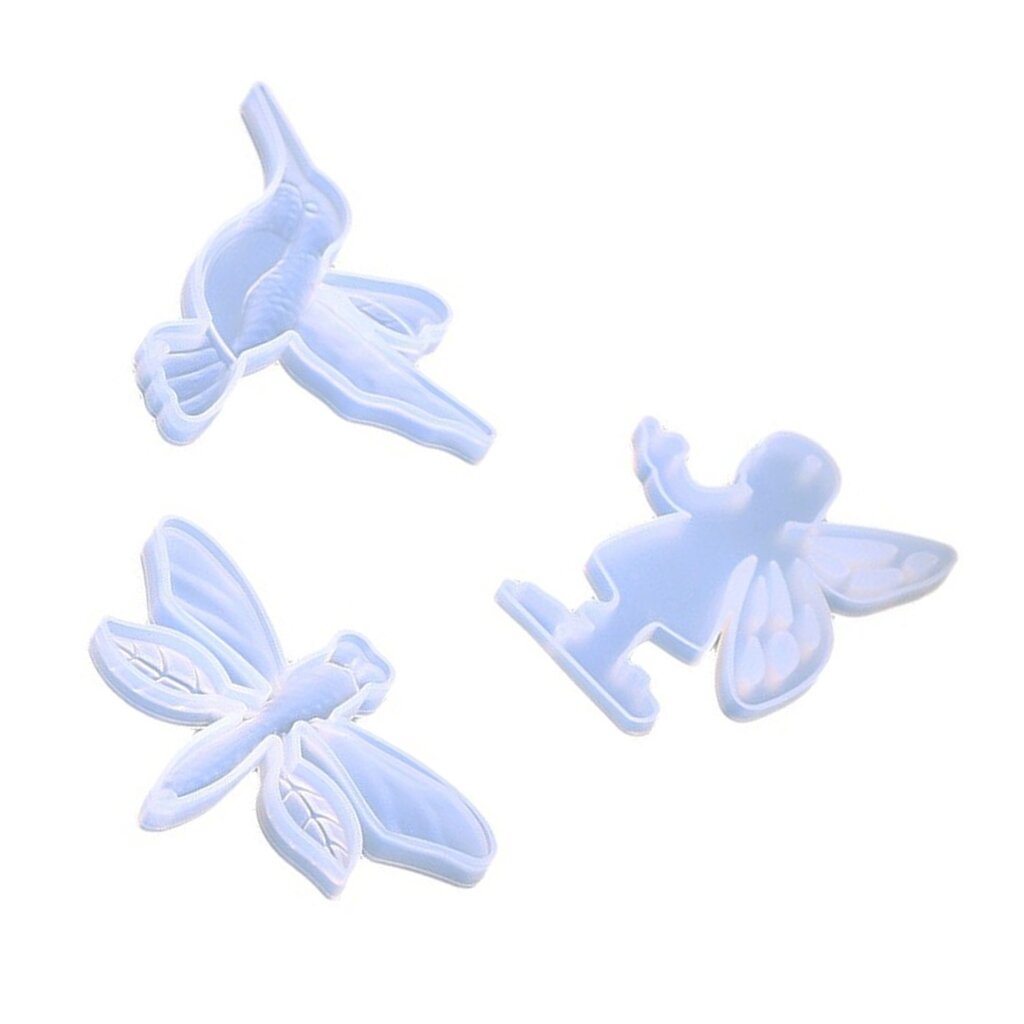 Набор из 3 удобных силиконовых форм для создания подвесок