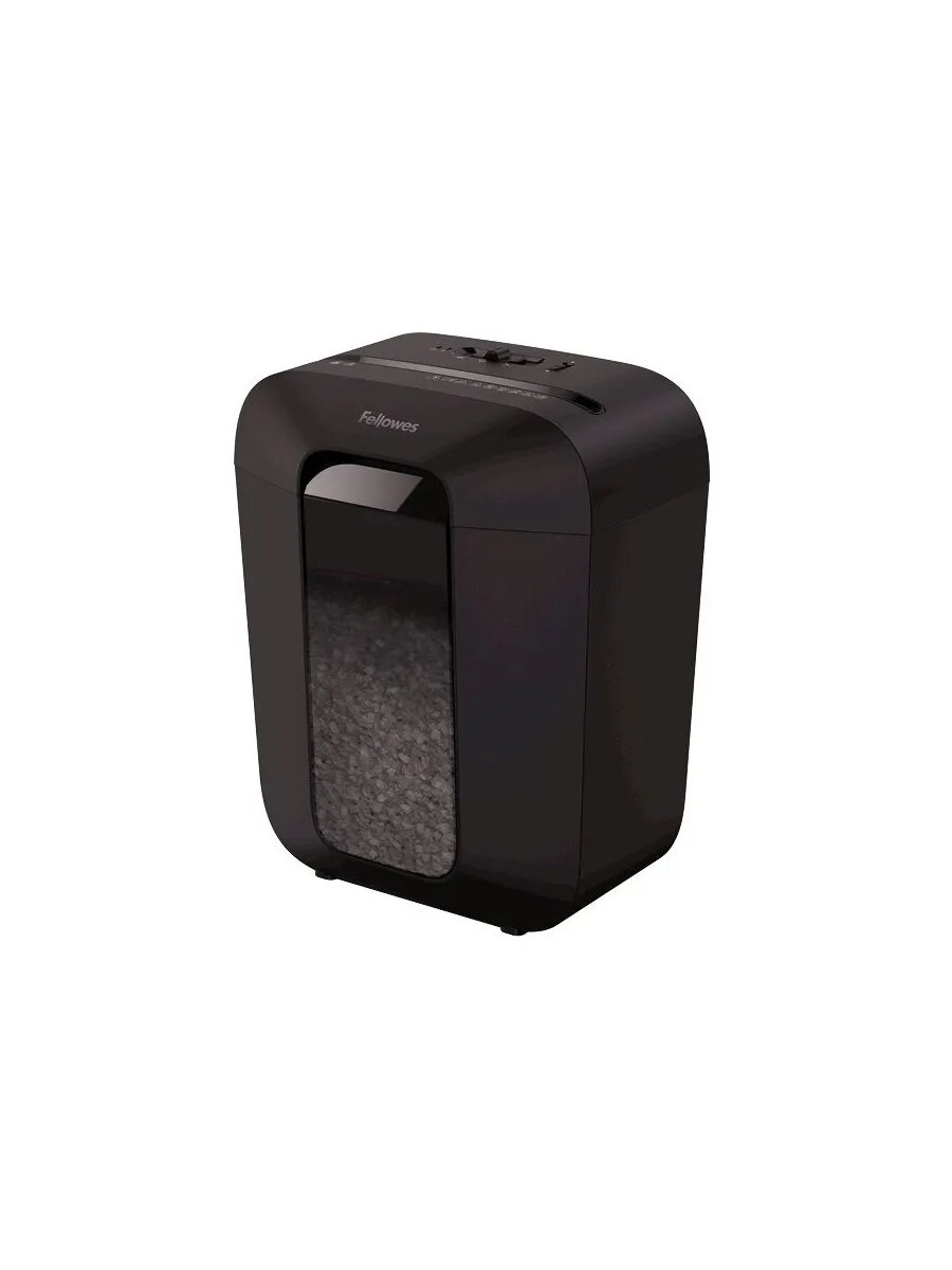 Шредер PowerShred LX50 черный (секр. P-4) фрагменты 9лист