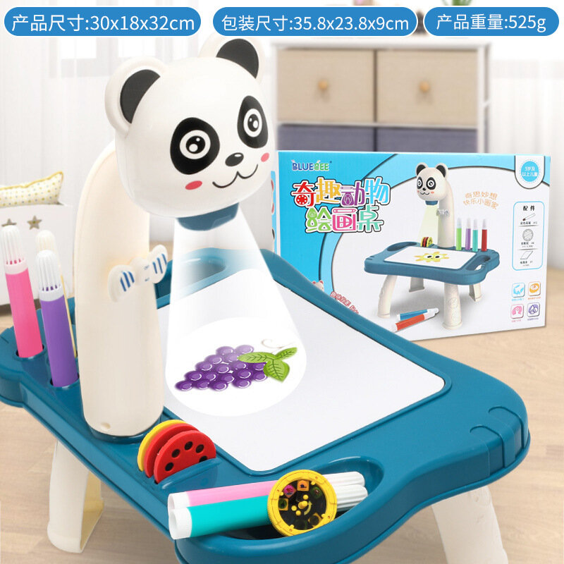 Детский умный проекционный стол для рисования, проекционная доска для рисования, умное раннее образование, развивающая игрушка для рисования