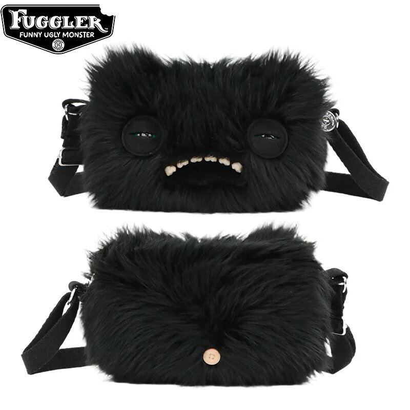 Плюшевая сумка Fugglers Mr Buttons Screech Черный, WIDE EYED WEIRDO