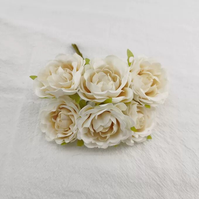 Искусственные цветы для рукоделия: цветы для головных уборов, украшения для ханьфу, декор для свадебных коробок с