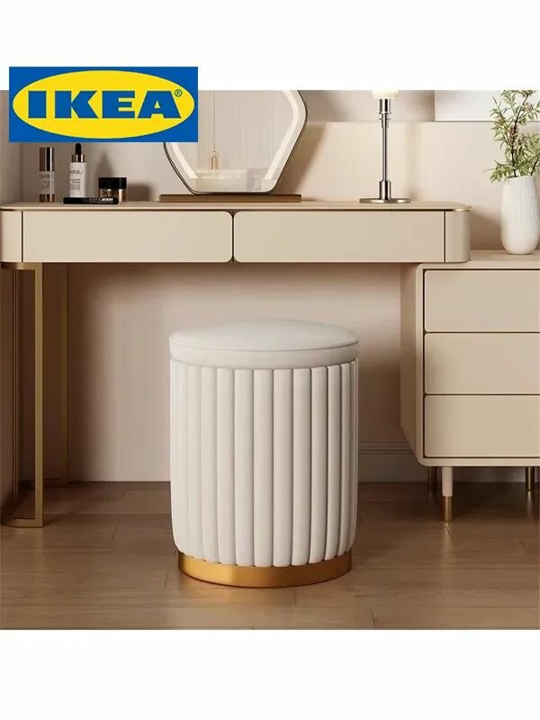 Пуф, Велюр искусственный, 32х44х44 см