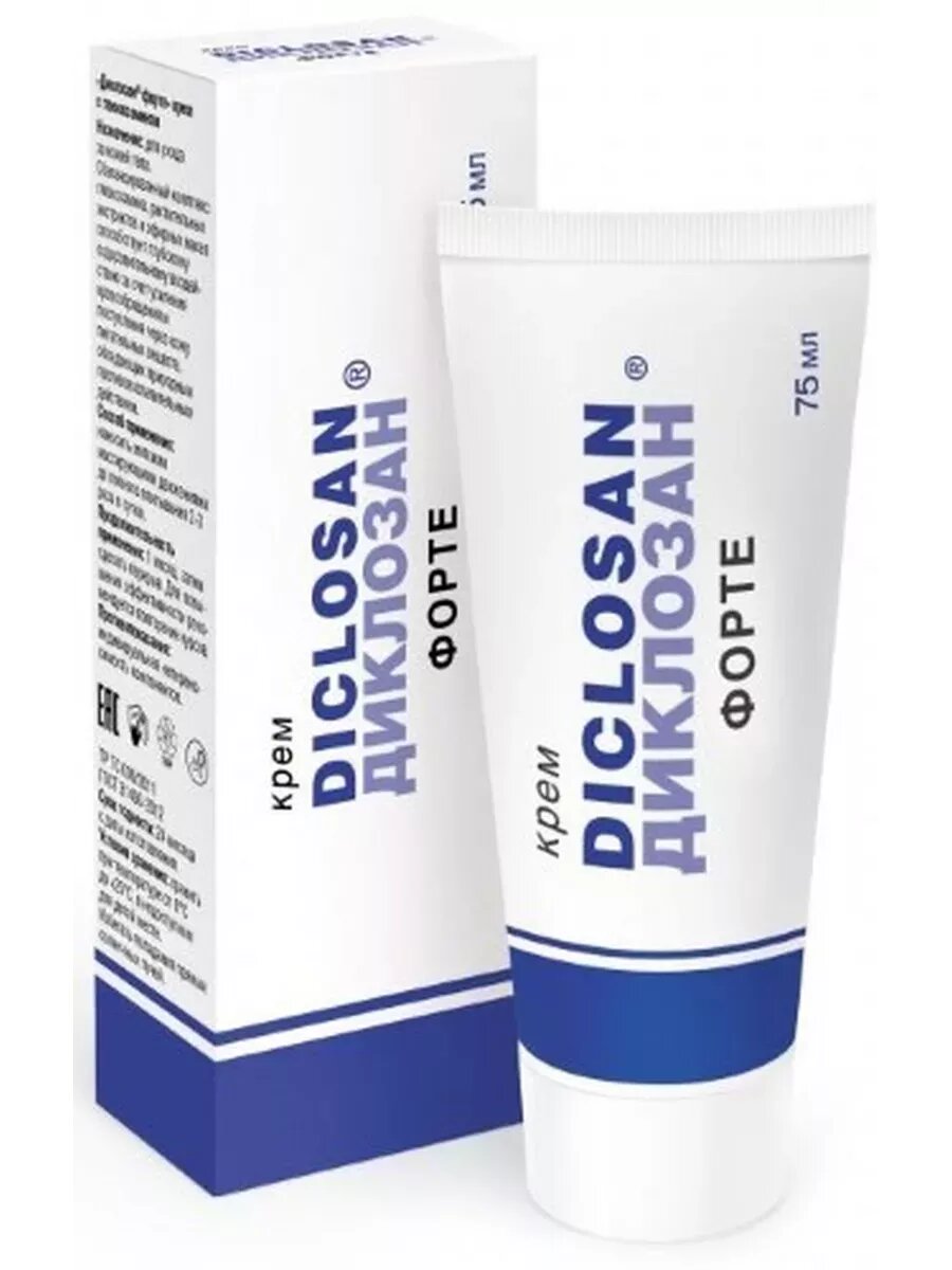Диклозан Форте Крем С Глюкозамином 75,0 - 2 шт.