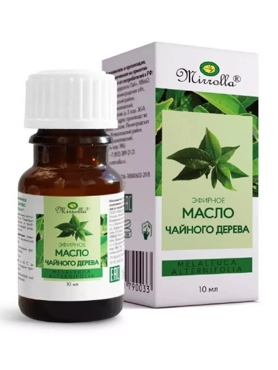 Масло чайное дерево эфирное 10 мл -4 шт