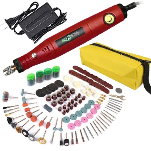 Мини дрель 18В Dremel Red-361PCS, ЕС