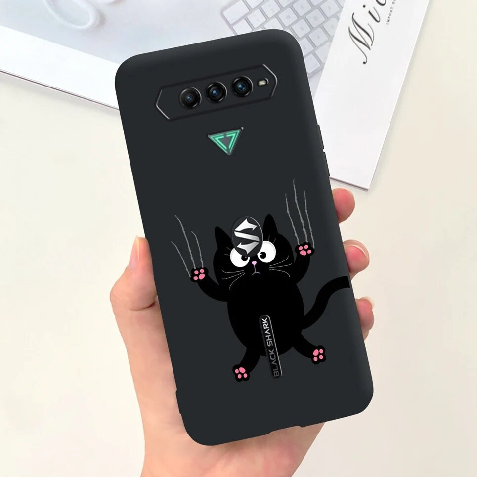 Роскошный чехол для телефона Xiaomi Black Shark 4 4Pro 3 3S бампер Coque TGhei1156, Black Shark 3 3S