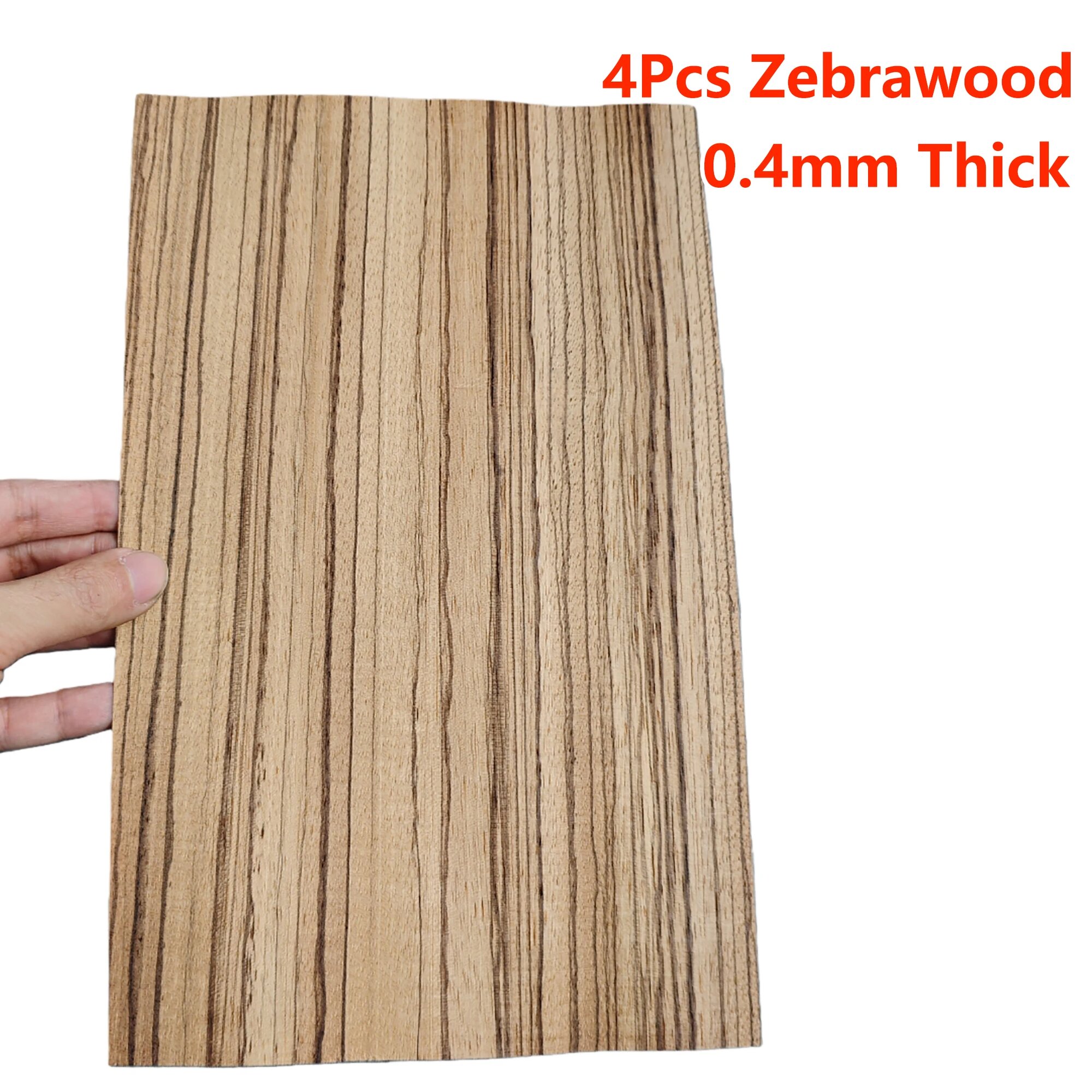 Шпоны из дерева Koto, Ayous, Limba, Hinoki, Spruce для ракеток для настольного тенниса Zebrawood