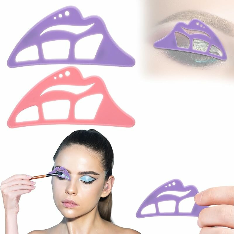 2 шт. трафаретов для теней для век