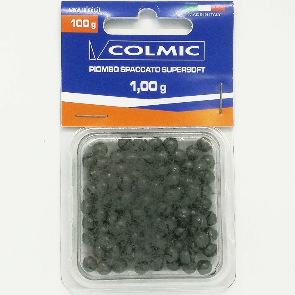 POZB17 мягкая дробь COLMIC в блистере P.SPACCATO 1,0гр. SUPERSOFT(B.100гр)