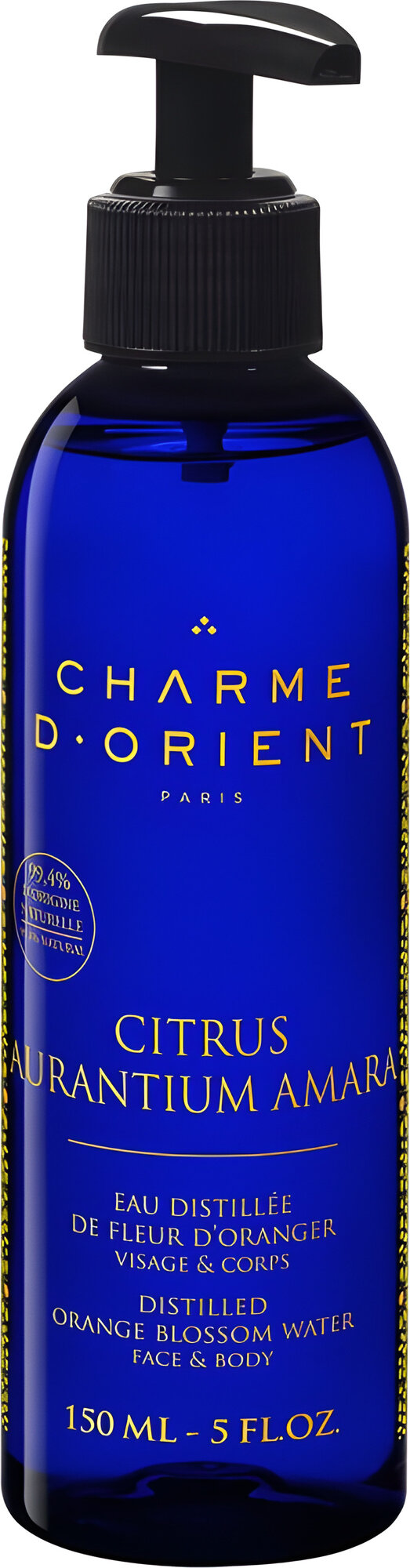 Charme d'Orient Вода цветочная из цветков апельсинового дерева Distilled Orange Blossom Water 30ml