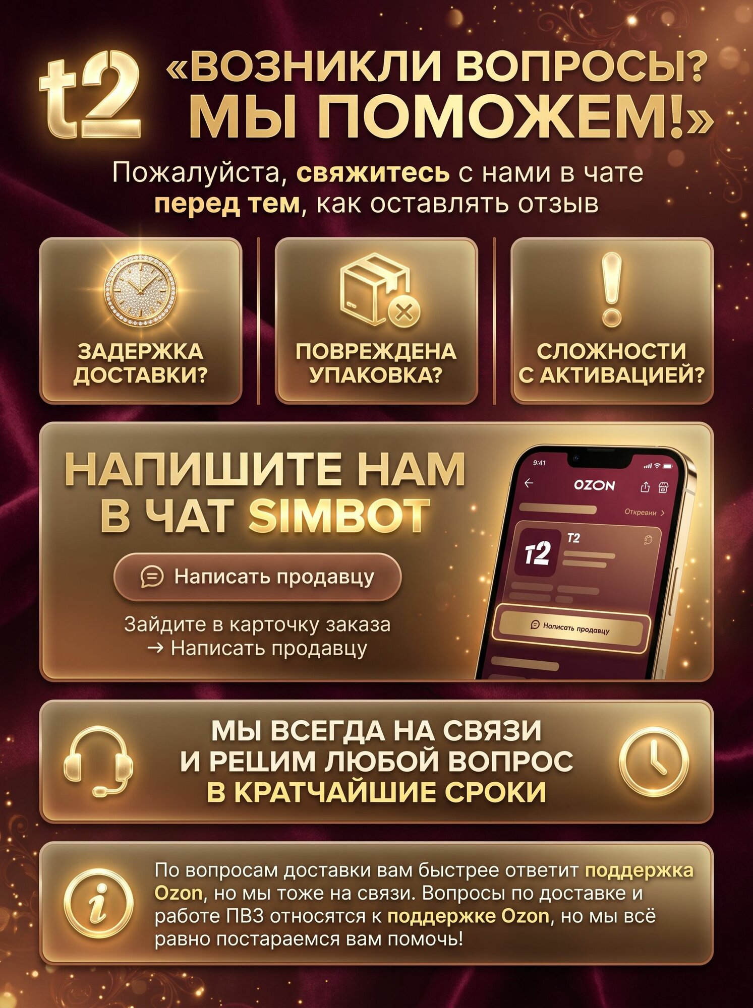 Сим-карта Т2 Партнер S 500₽/мес | Безлимит 3G/4G/LTE | Раздача для роутера, модема, камеры | 1000 мин, 100 SMS — фото 1
