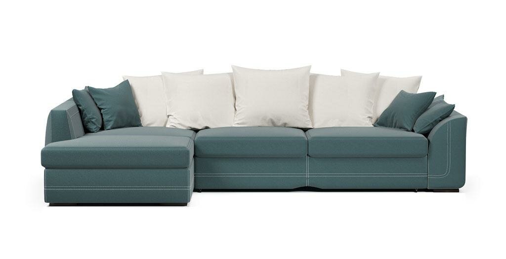 Угловой диван-кровать 4Home Калифорния, 280х171х78 см, механизм Дельфин, большой раскладной, с ящиком для белья