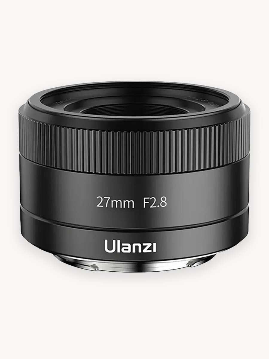 Объектив Ulanzi CL02, автофокус, крепление Sony E, 27 мм, F2.8, чёрный