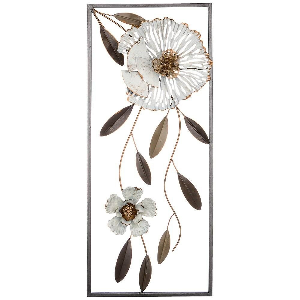 Панно настенное коллекция "Цветочная симфония" 24,8*61*4,4 см