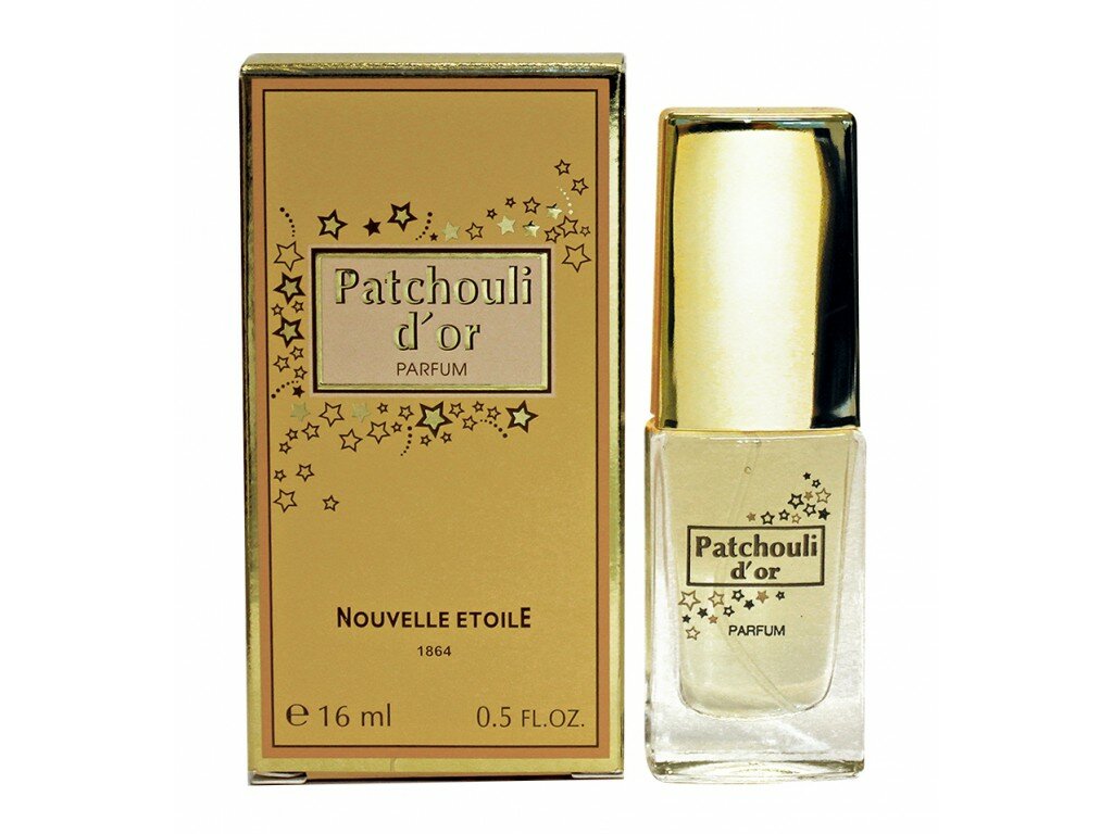 Духи Новая Заря Patchouli D'Or 16 мл женские, пудровые, восточные, древесные