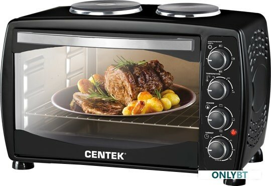 Мини-печь Centek CT-1531-42 PLATE (черн)