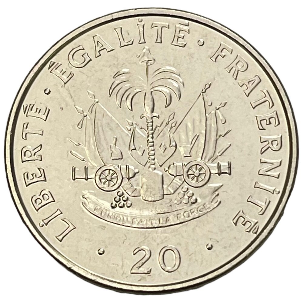 Гаити 20 сантимов 1995 г.