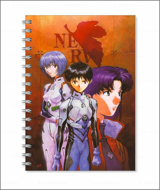 Тетрадь Евангелион, Neon Genesis Evangelion №10, А3