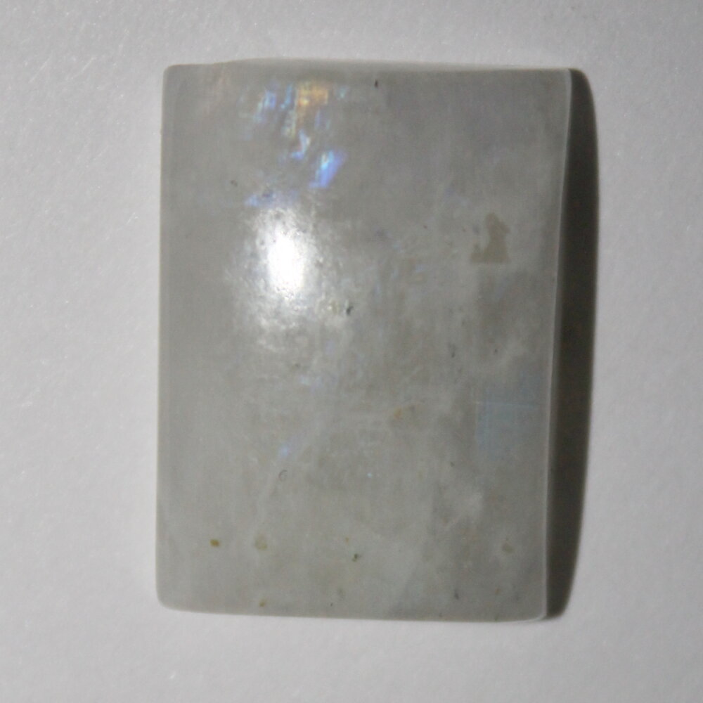 Коллекционный кабошон лунный камень, 22х16х4 мм, Шри-Ланка, «True Stones»