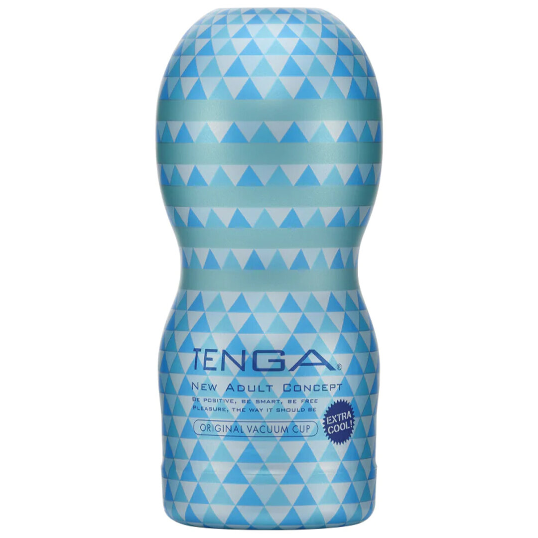 Мастурбатор Tenga Original Vacuum Cup Extra Cool Edition, голубой