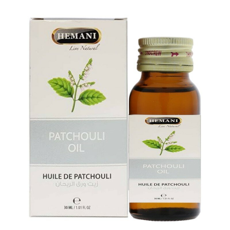 Масло Патчули марки Хемани (Patchouli Oil Hemani), 30 мл
