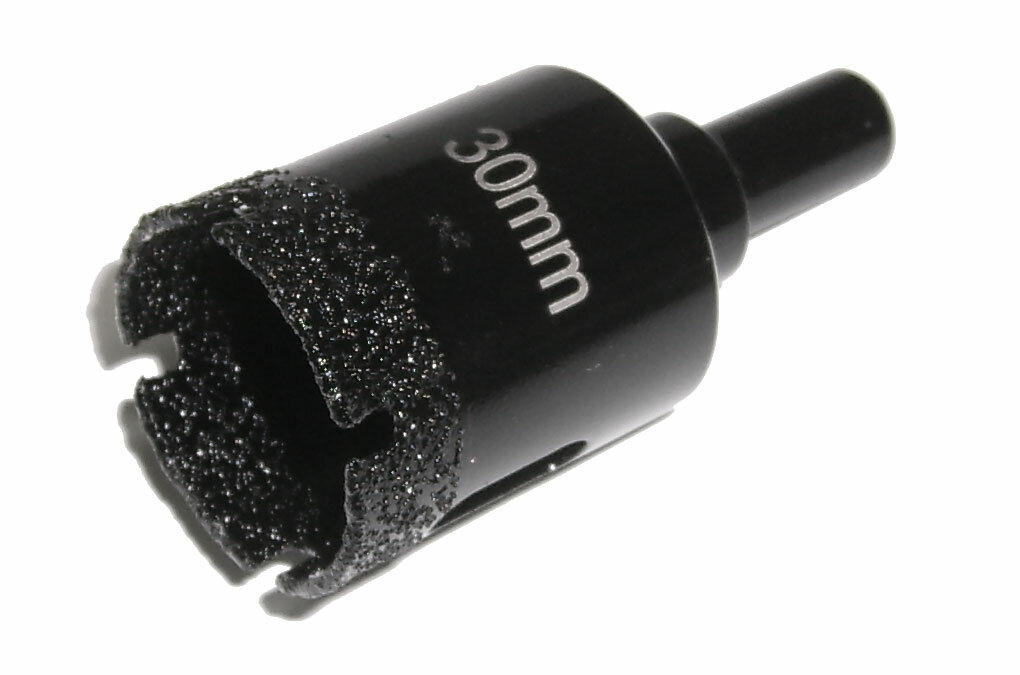 Коронка алмазная по керамограниту 30мм PROFI 31130