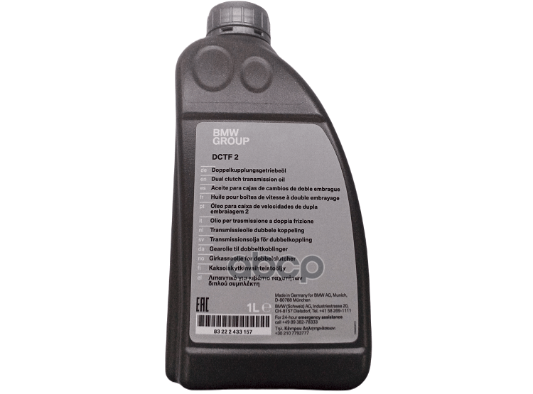 Масло трансмиссионное DCTF-2 -1L BMW арт. 83222433157