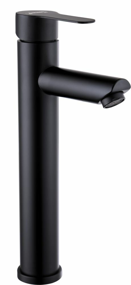 Смеситель Hansen HN11032-С, для накладной раковины, черный, латунный корпус