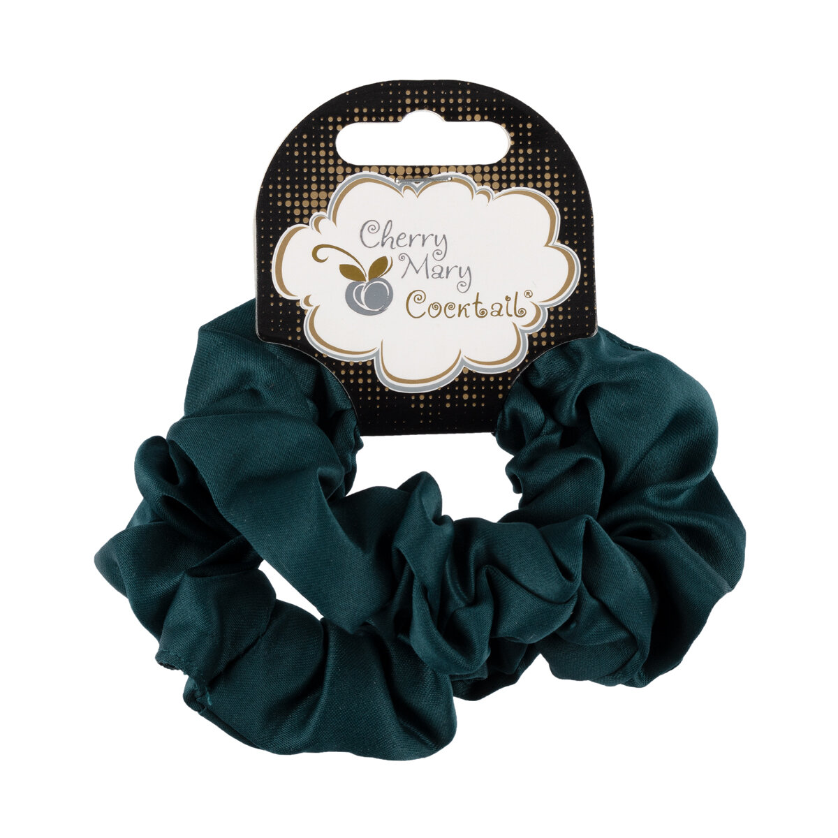 CHERRY MARY V/R6205-SK39 Набор резинок для волос 2 шт №02 т. зелёный эластичные без металла