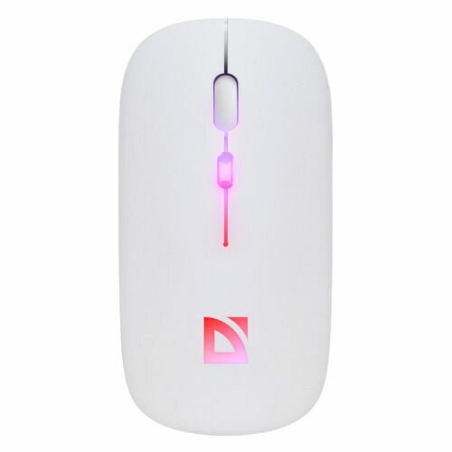 Мышь Defender Touch MM-997, оптическая, беспроводная, USB, белый [52998]