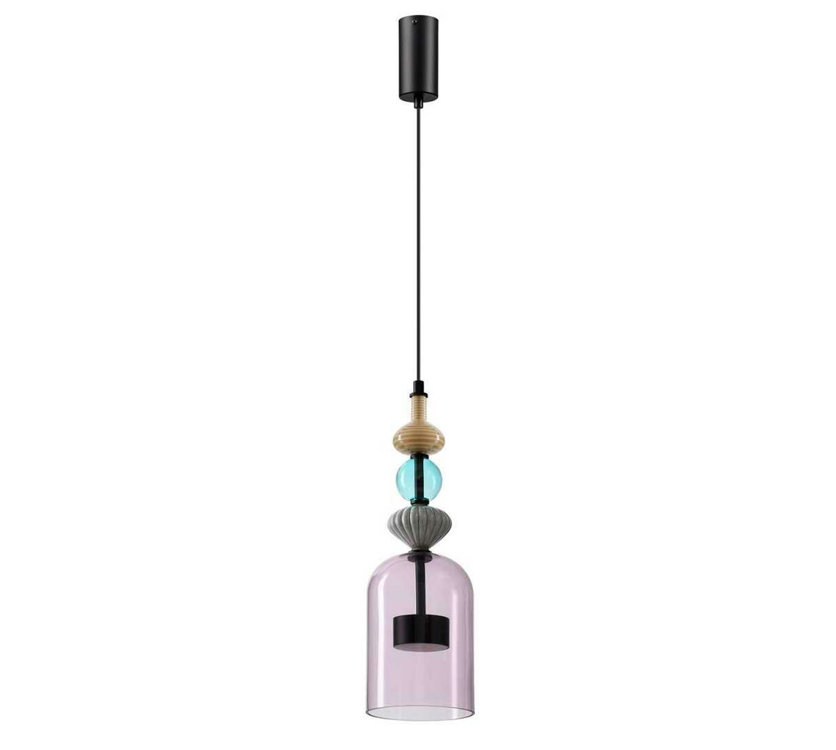 Светильник Odeon Light "PALLETA" 5046/12LA, LED, 12 Вт, IP20, черный/фиолетовый