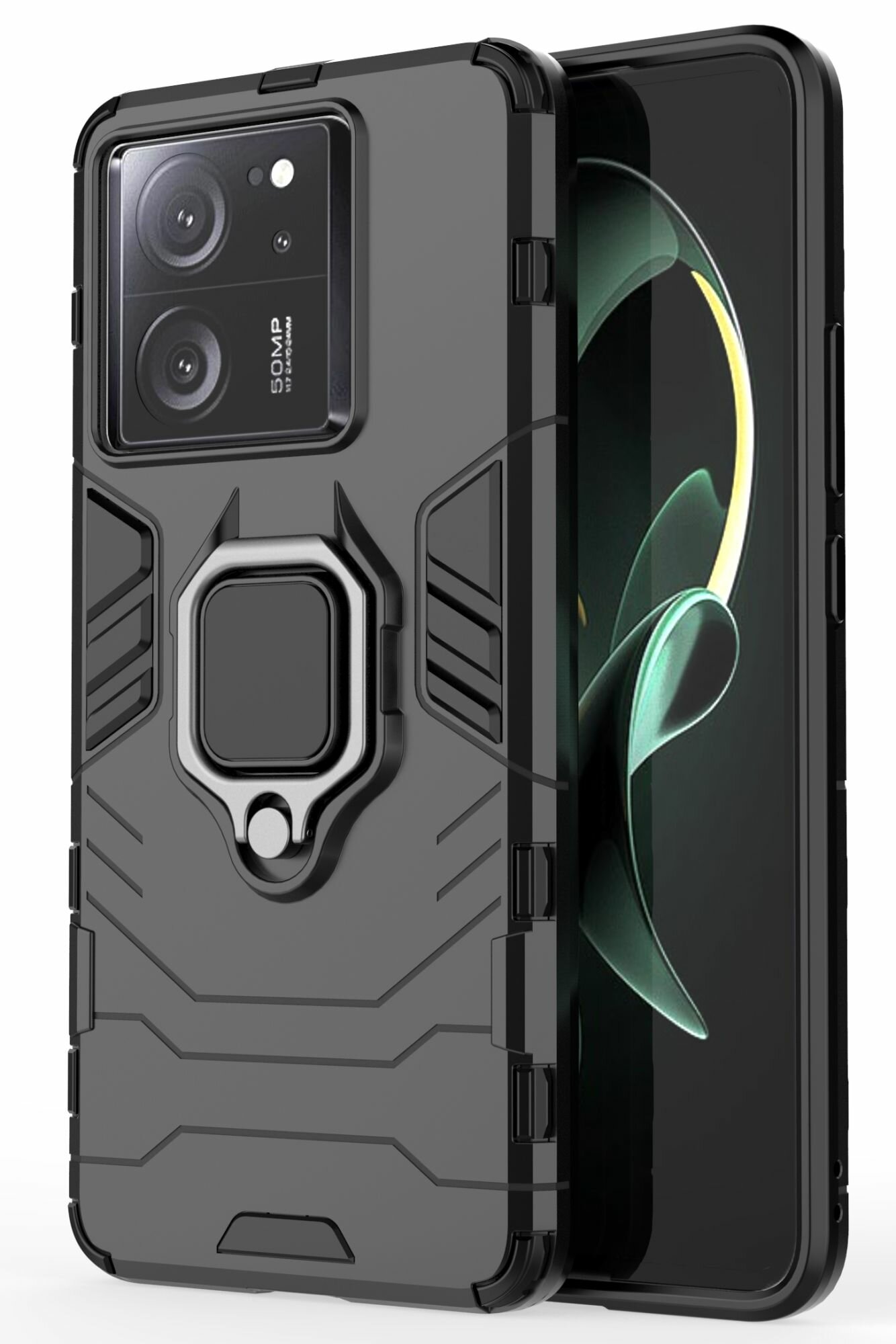 Чехол противоударный для Xiaomi 13T и 13T Pro / Сяоми 13Т и 13Т Про (Черный)