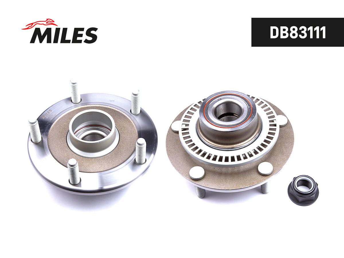 MILES Ступица с подшипником FORD TRANSIT 00-06 задняя +ABS