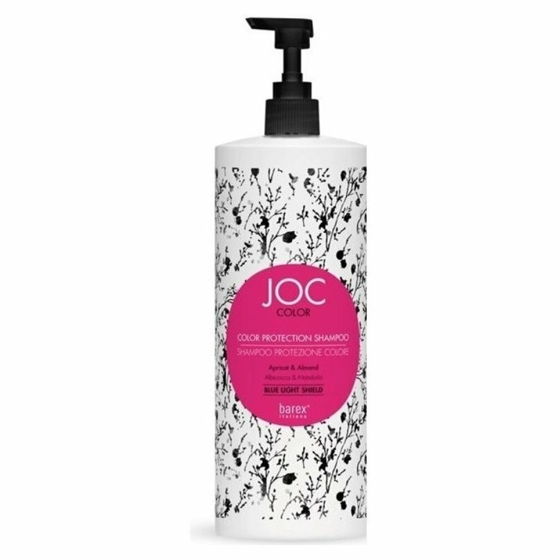 Шампунь для волос Barex Шампунь "Стойкость цвета" с Абрикосом и Миндалем (Объем 1000 мл)