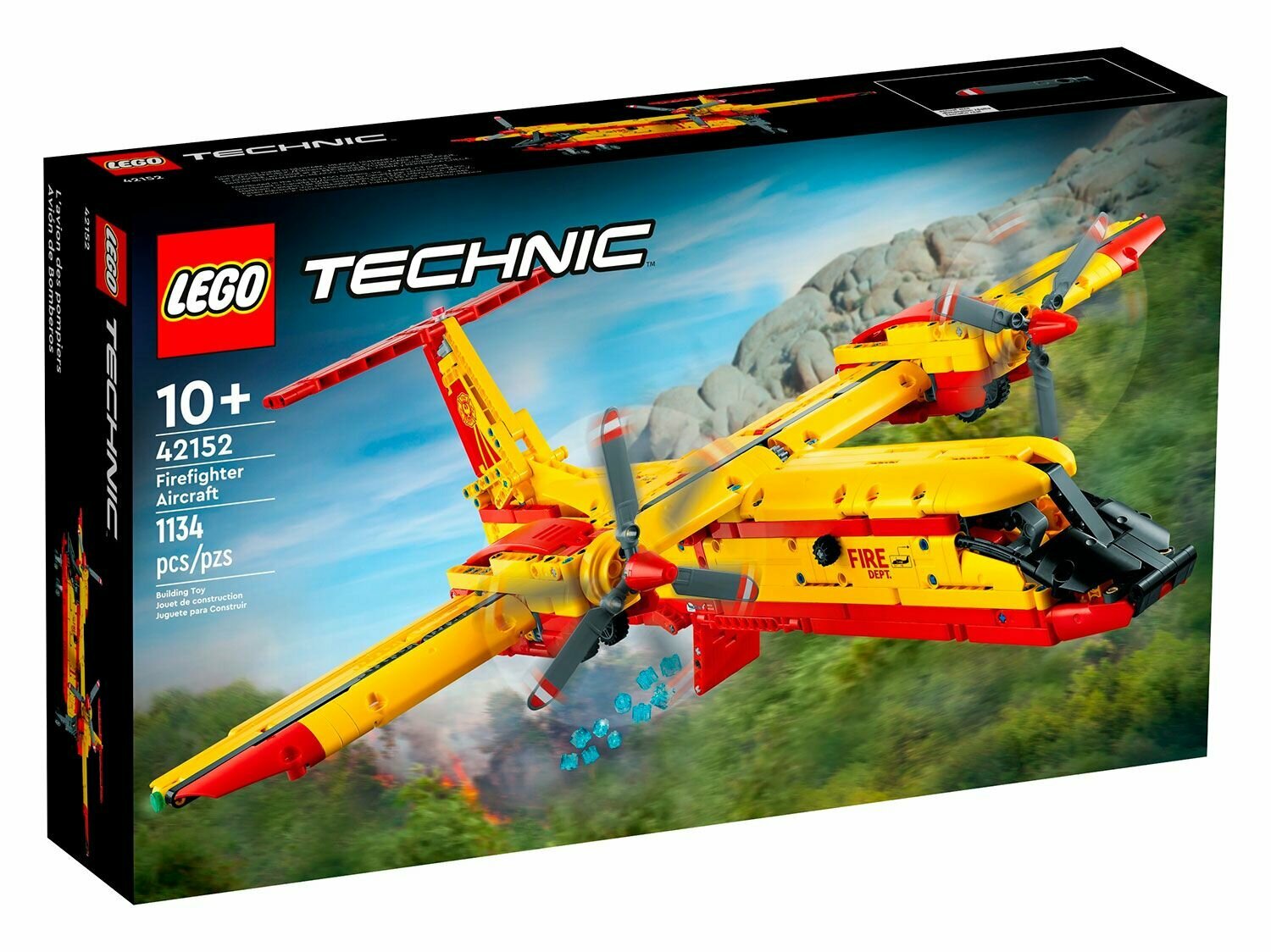 Конструктор LEGO Technic 42152 Пожарный самолет