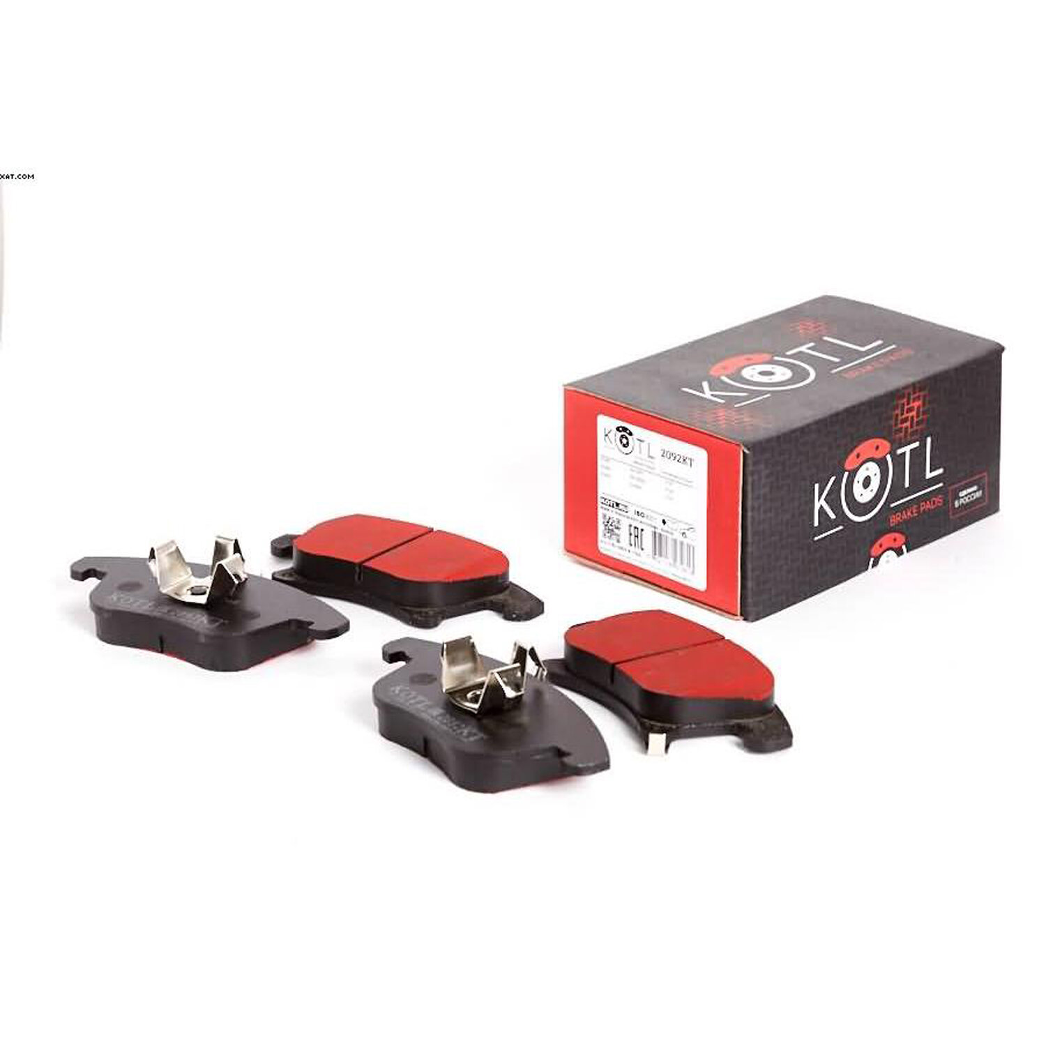 Колодка тормозная передняя (к-т 4 шт.) Kotl для а/м Ford Mondeo 2015, S-Max 2015