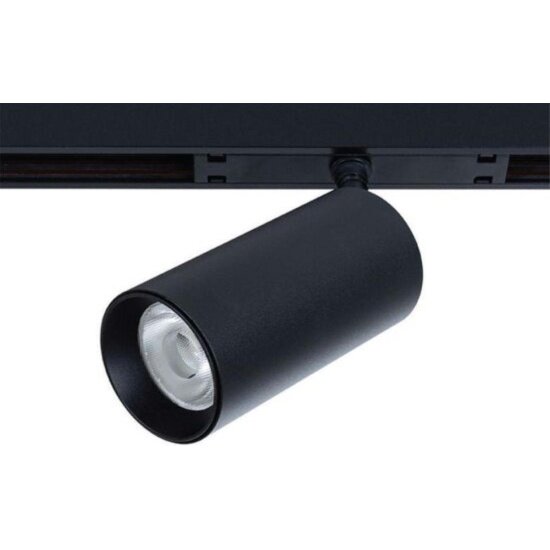 Трековый светодиодный светильник Arte Lamp Optima A7282PL-1BK