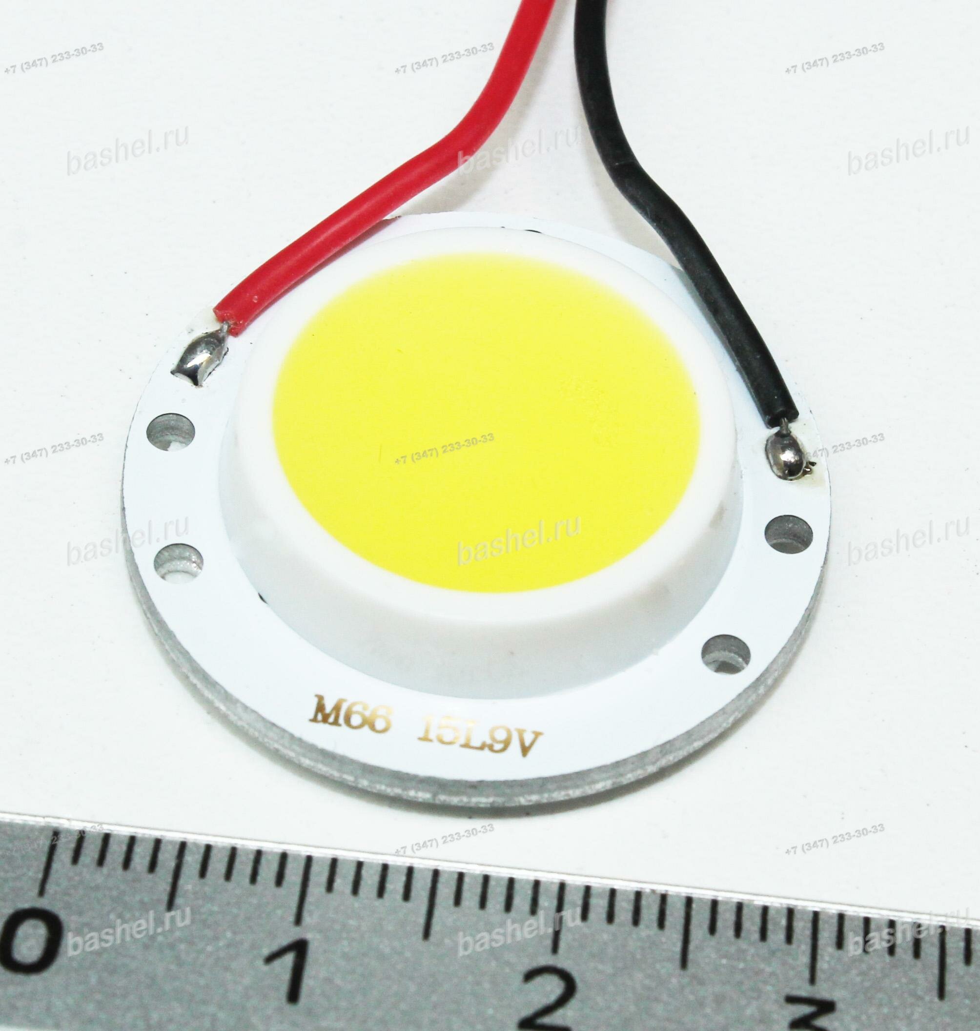 LED modul PCB-12-COB-3W-W D-22-30mm (в комплекте с драйвером), Площадка светодиодная