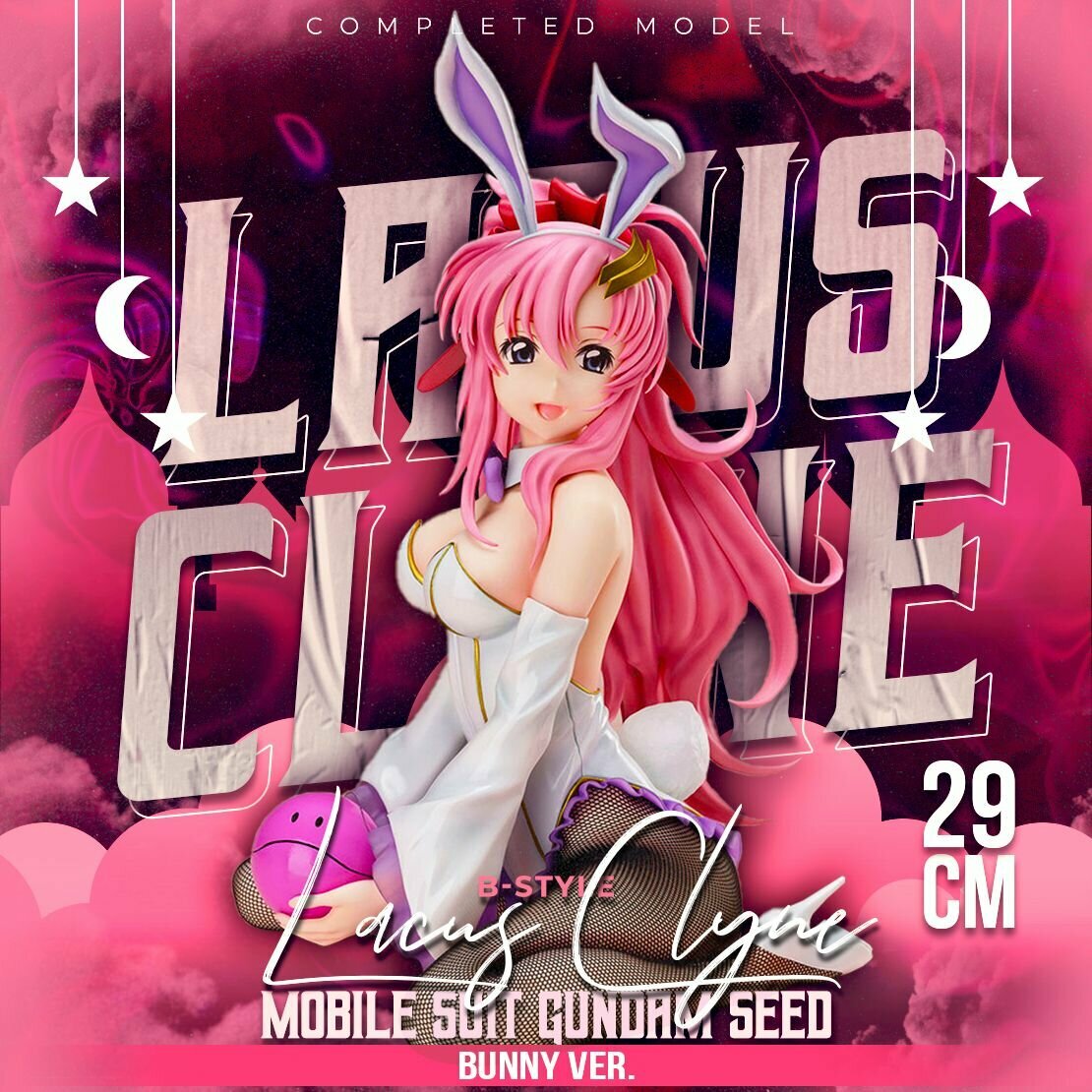 Аниме фигурка B-style Lacus Clyne Bunny Ver. 29 см
